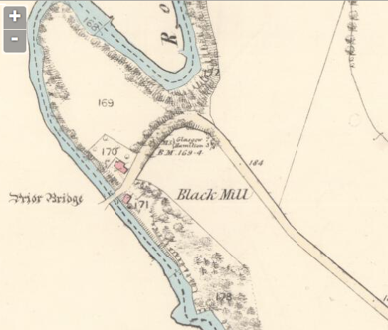1859 maps - Blantyre Project - Official History, Lanarkshire