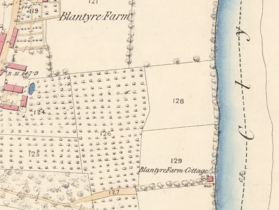 1859 maps - Blantyre Project - Official History, Lanarkshire