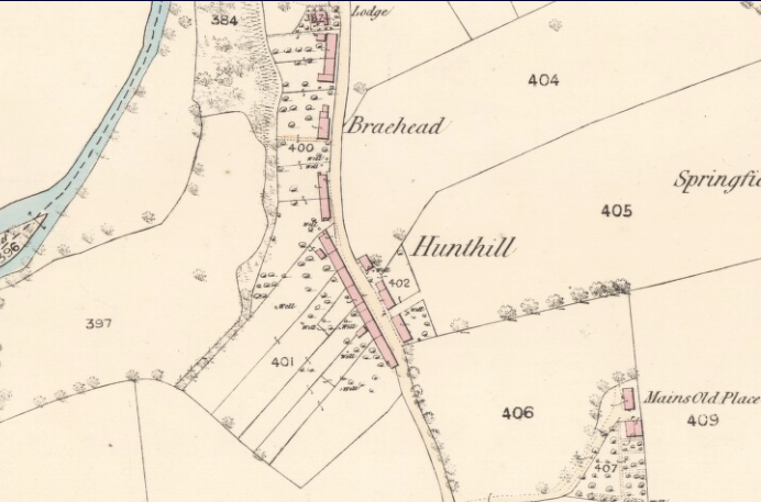 1859 maps Blantyre Project - Official History Archives, Lanarkshire Old ...