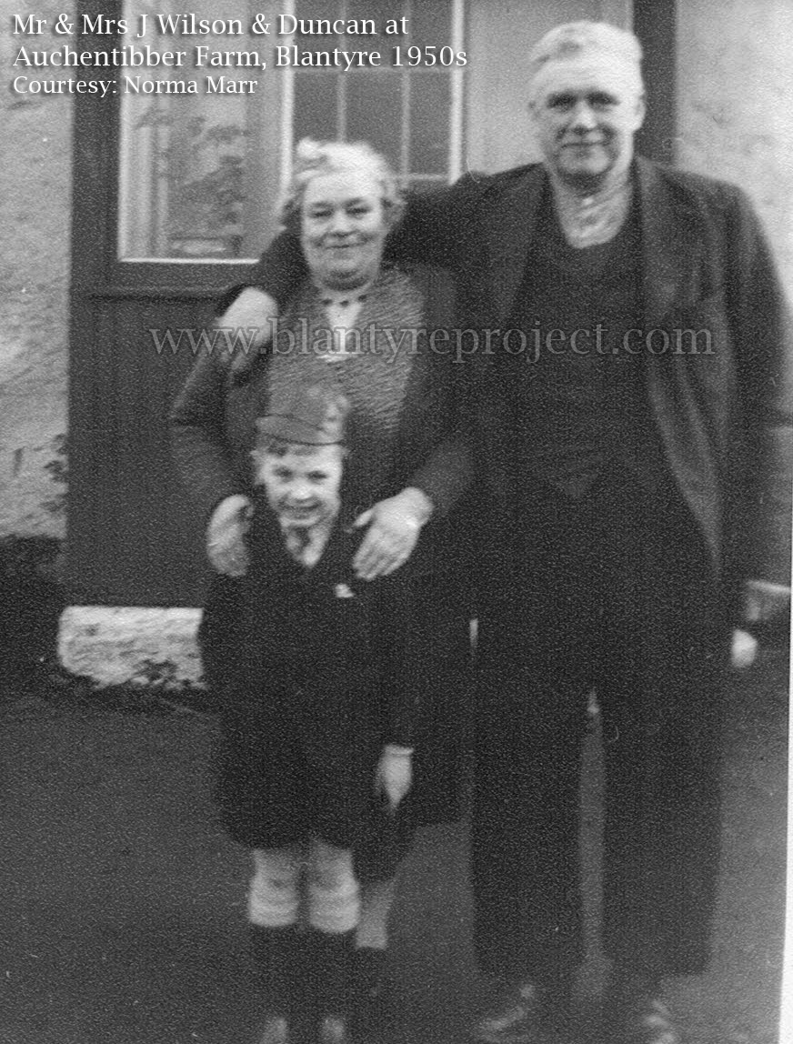 1950's Auchentibber Farm - Blantyre Project - Official History, Lanarkshire