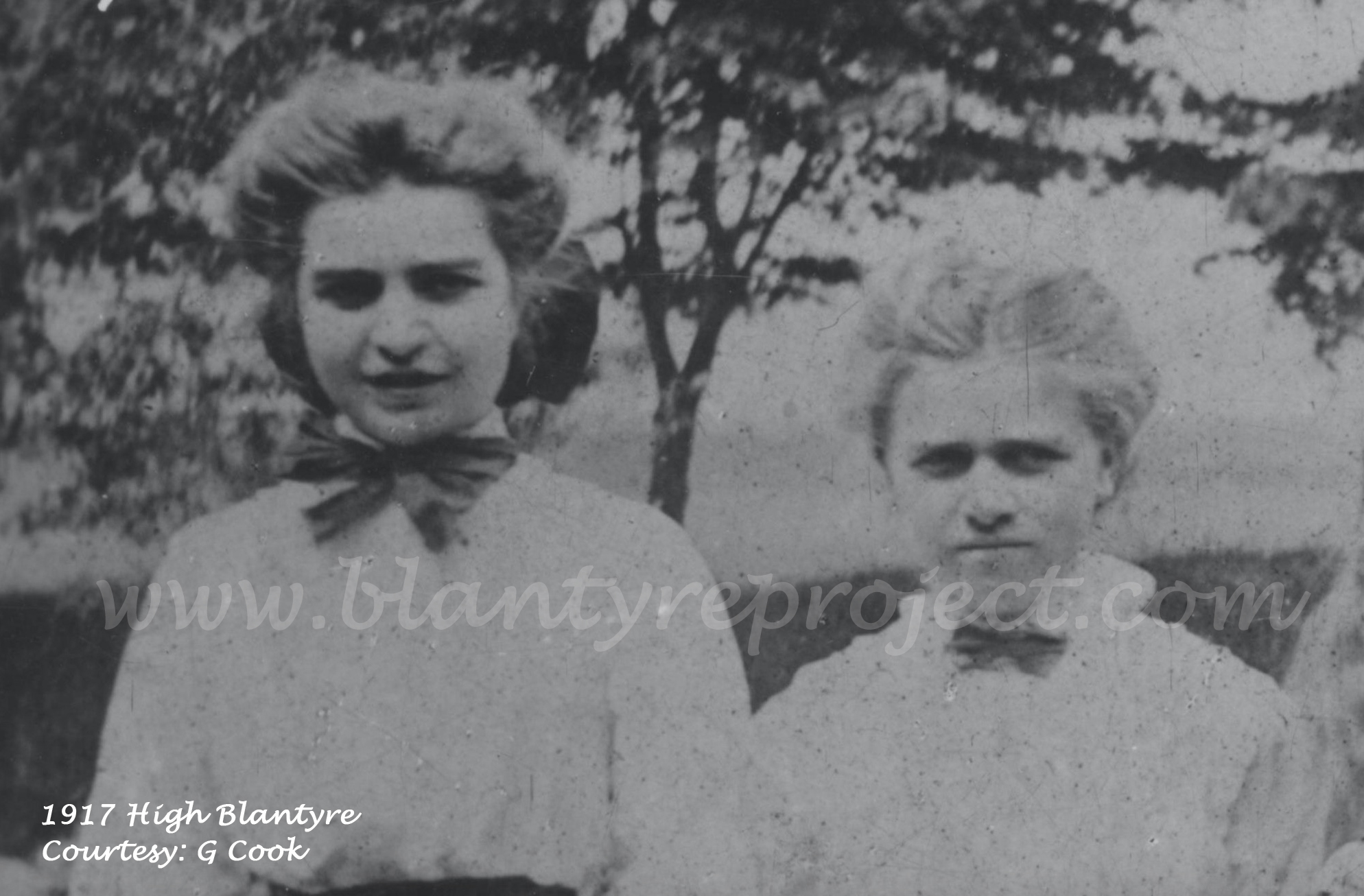 1917 Somewhere in High Blantyre - Blantyre Project - Official History ...