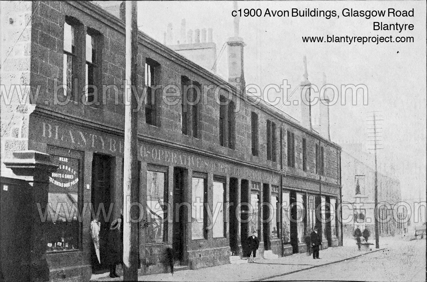 Village Photos 1900s - Blantyre Project - Official History, Lanarkshire