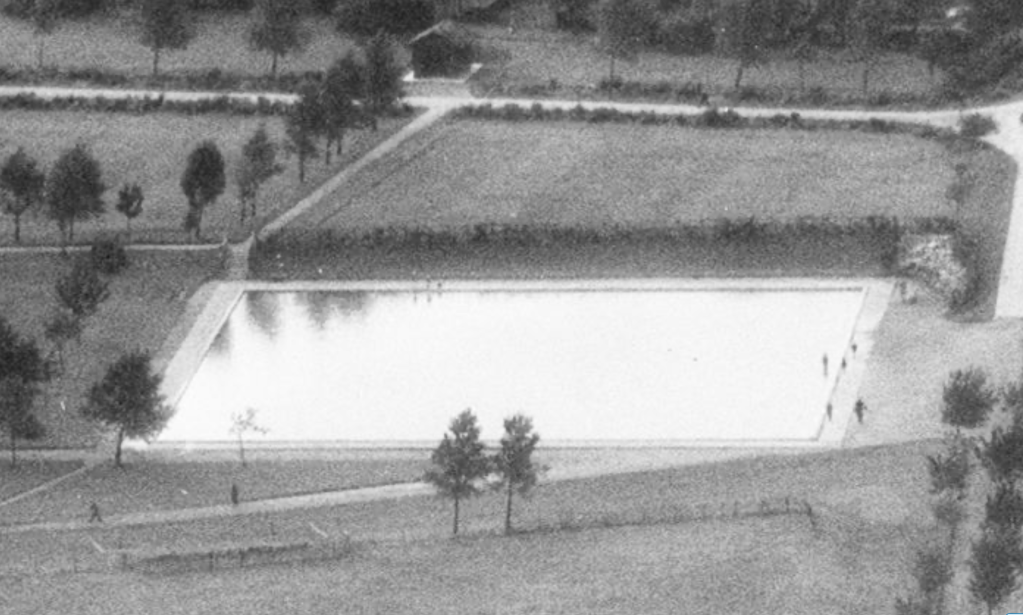 1955 Public Park Pond - Blantyre Project - Official History, Lanarkshire