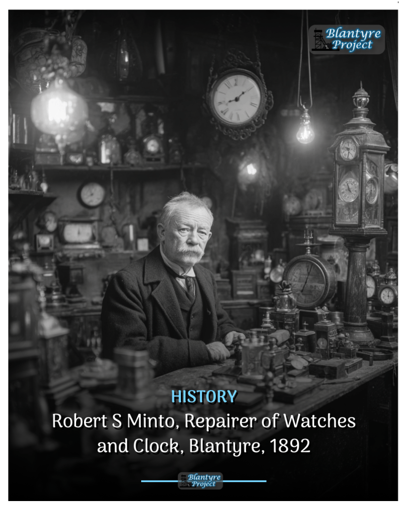 Robert S Minto, Watch & Clock Maker - Blantyre Project - Official ...